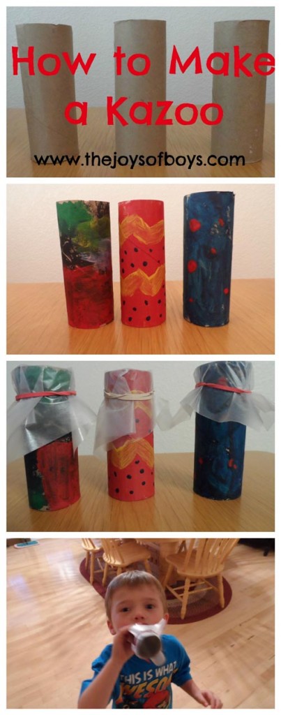 How to Make a Kazoo - The Joys of Boys