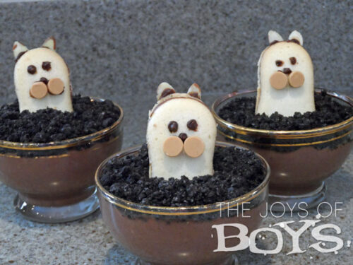 Groundhog Day recipes - Pudding Cups - The Joys of Boys