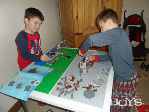 How to Make an Easy Lego Table - The Joys of Boys