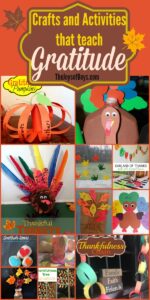 Crafts and Activities that Teach Gratitude - The Joys of Boys