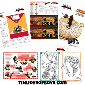 Kung Fu Panda Activity Sheets and DVD Giveaway