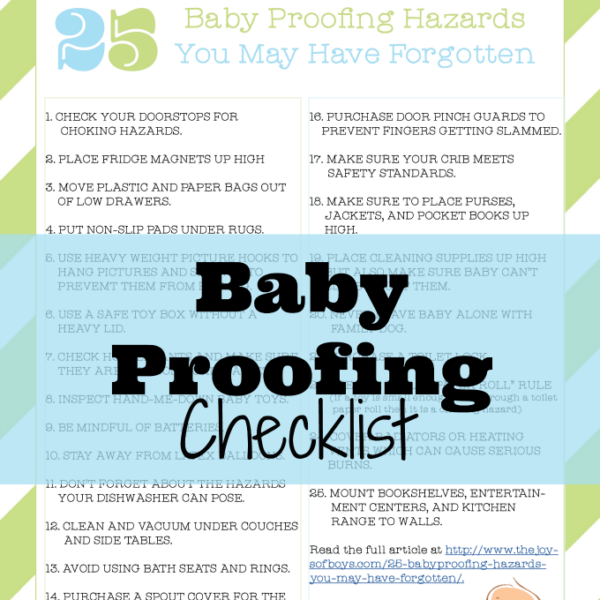 25 Baby Proofing Hazards You May Have Forgotten