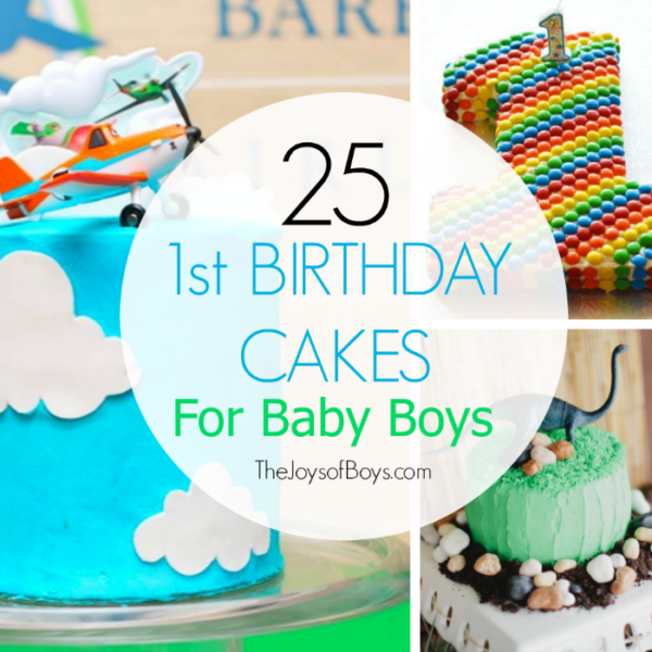 25 First Birthday Cakes for Boys: Perfect for 1st Birthday Party