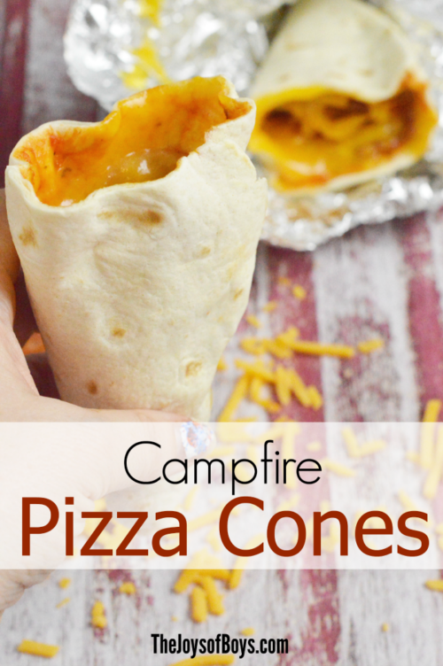 Campfire Pizza Cone Recipe Your Family Will Love