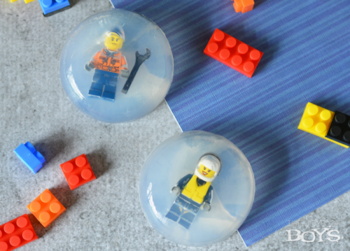 How to Make LEGO Minifigure Soap - The Joys of Boys