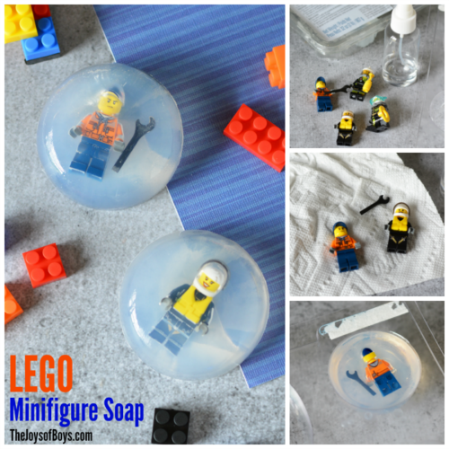 How to Make LEGO Minifigure Soap - The Joys of Boys