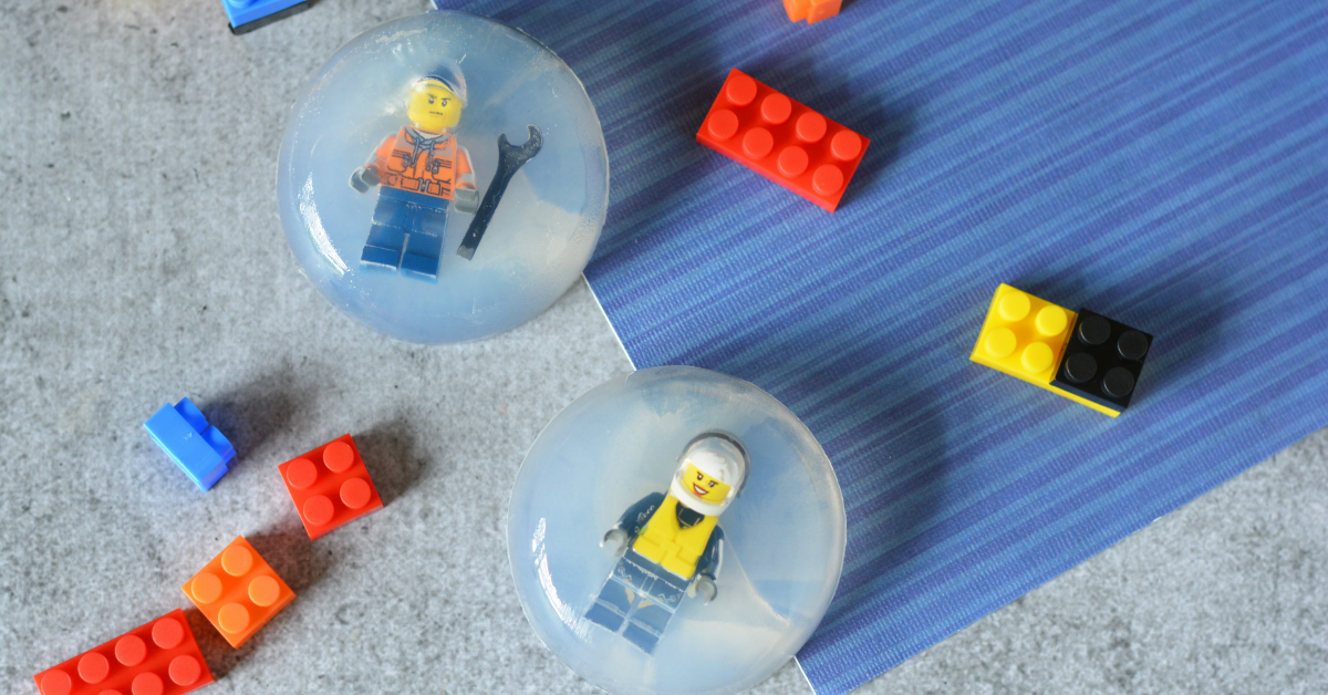 How to Make LEGO Minifigure Soap - The Joys of Boys