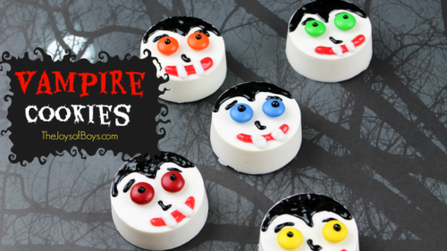 Vampire Cookies - "Spook"tacular Halloween Treat