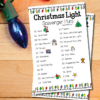 Printable Christmas Light Scavenger Hunt - The Joys of Boys