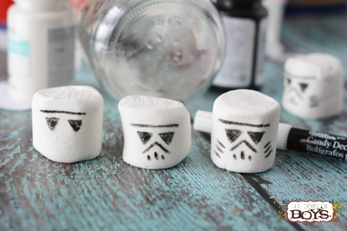 How to Make Star Wars Marshmallow Pops - The Joys of Boys
