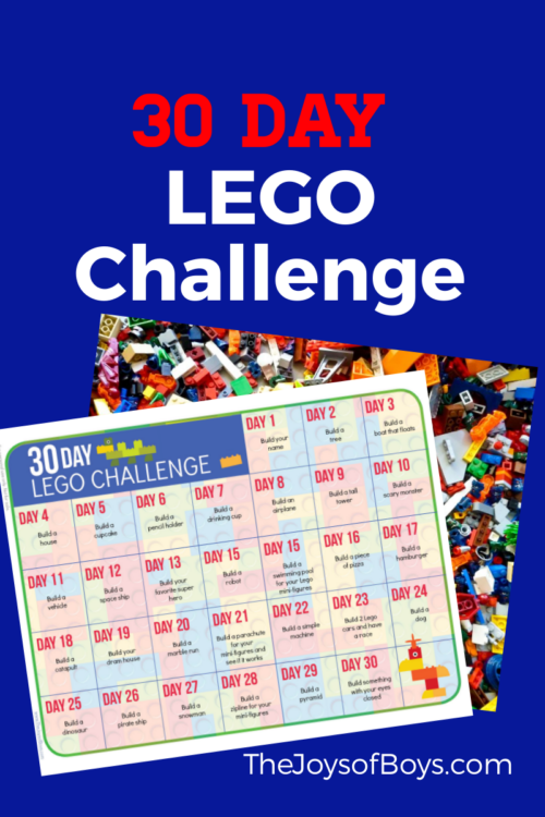 30 Day LEGO Challenge – LEGO Activity - The Joys of Boys